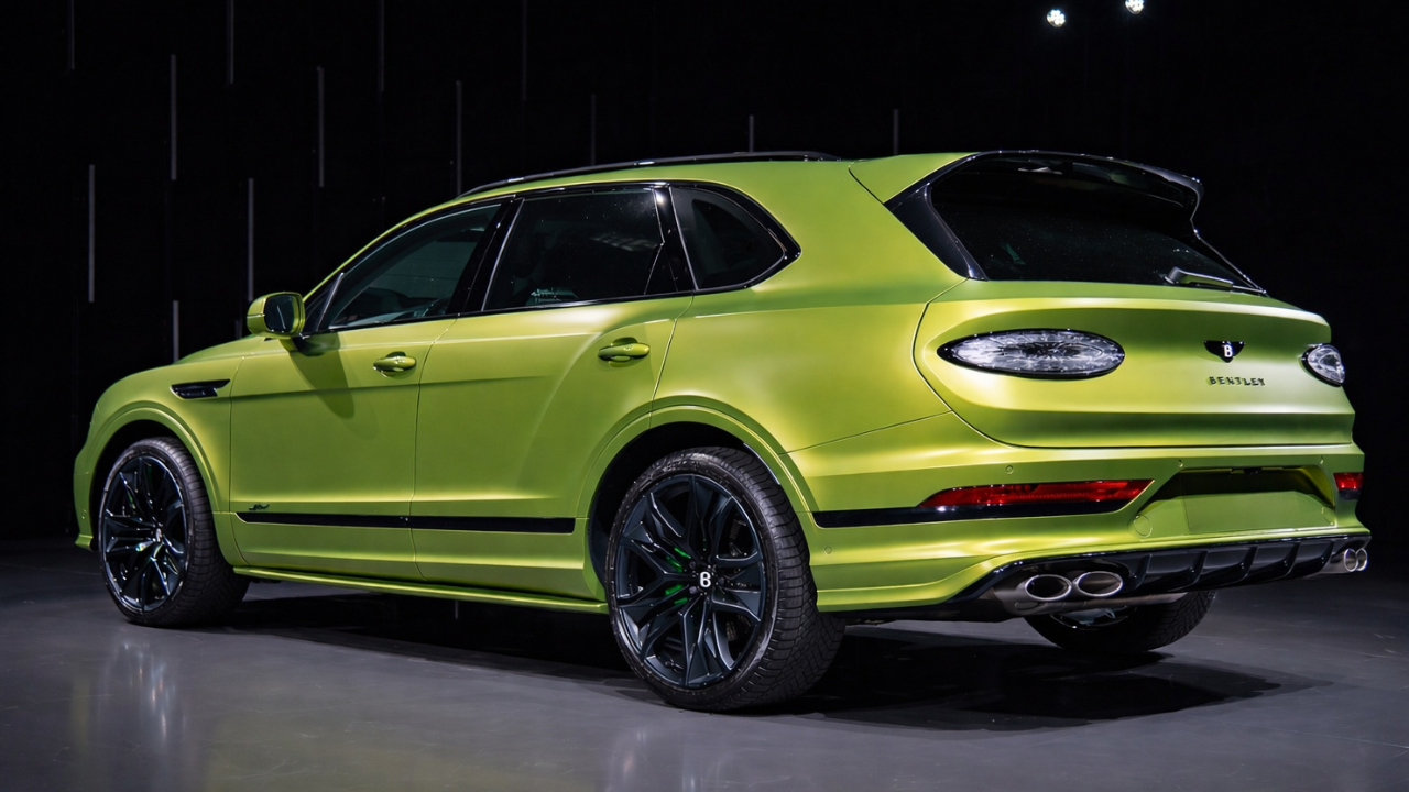 Bentley Bentayga Speed V8 first look