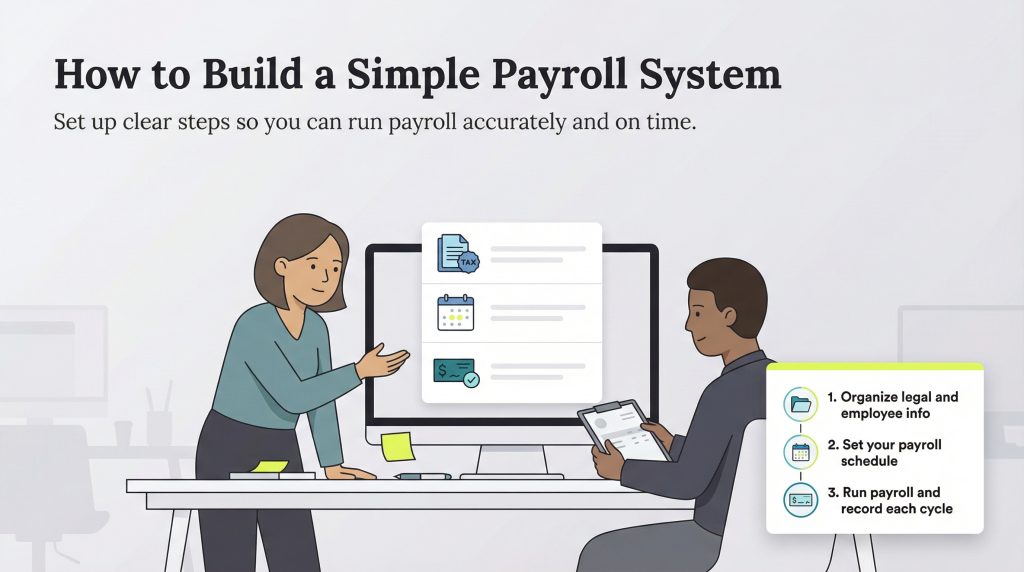How to do payroll for a small business