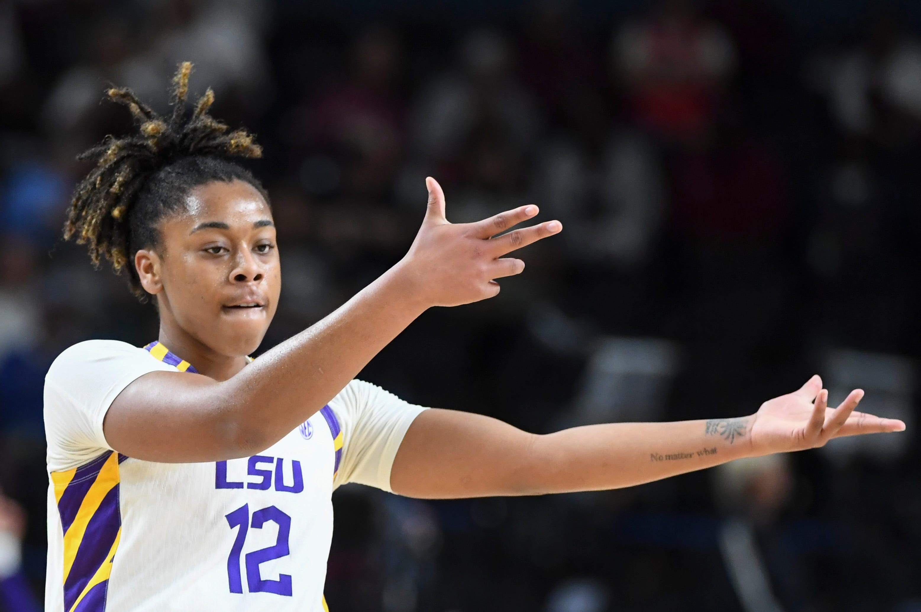 LSU hangs 100 on Oklahoma in win at SEC tournament: Game highlights