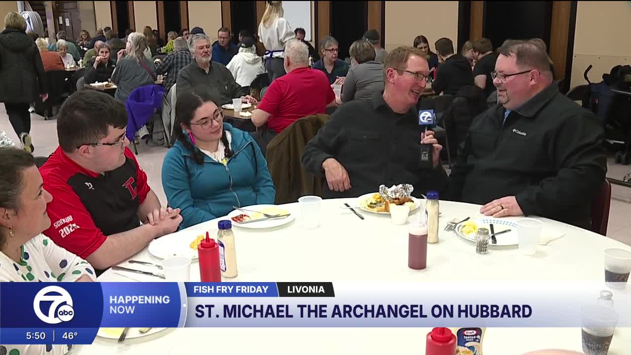 Fish fry Friday: Dave Rexroth at St. Michael the Archangel