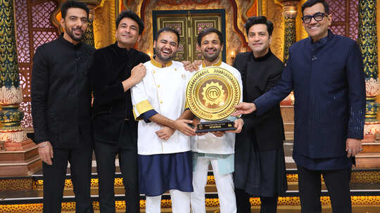 MasterChef India 2026 winner: Ajinkya Gandhe, Vikram Gandhe lift trophy