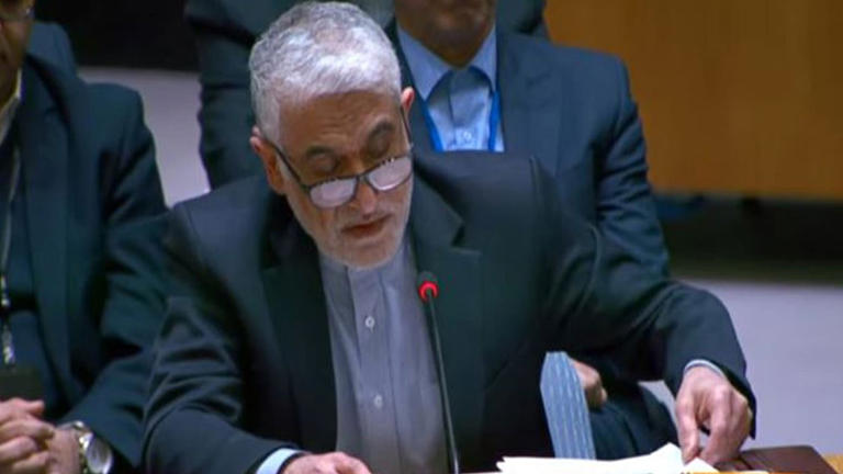 Iran's UN envoy rejects US 'interference' in leader succession