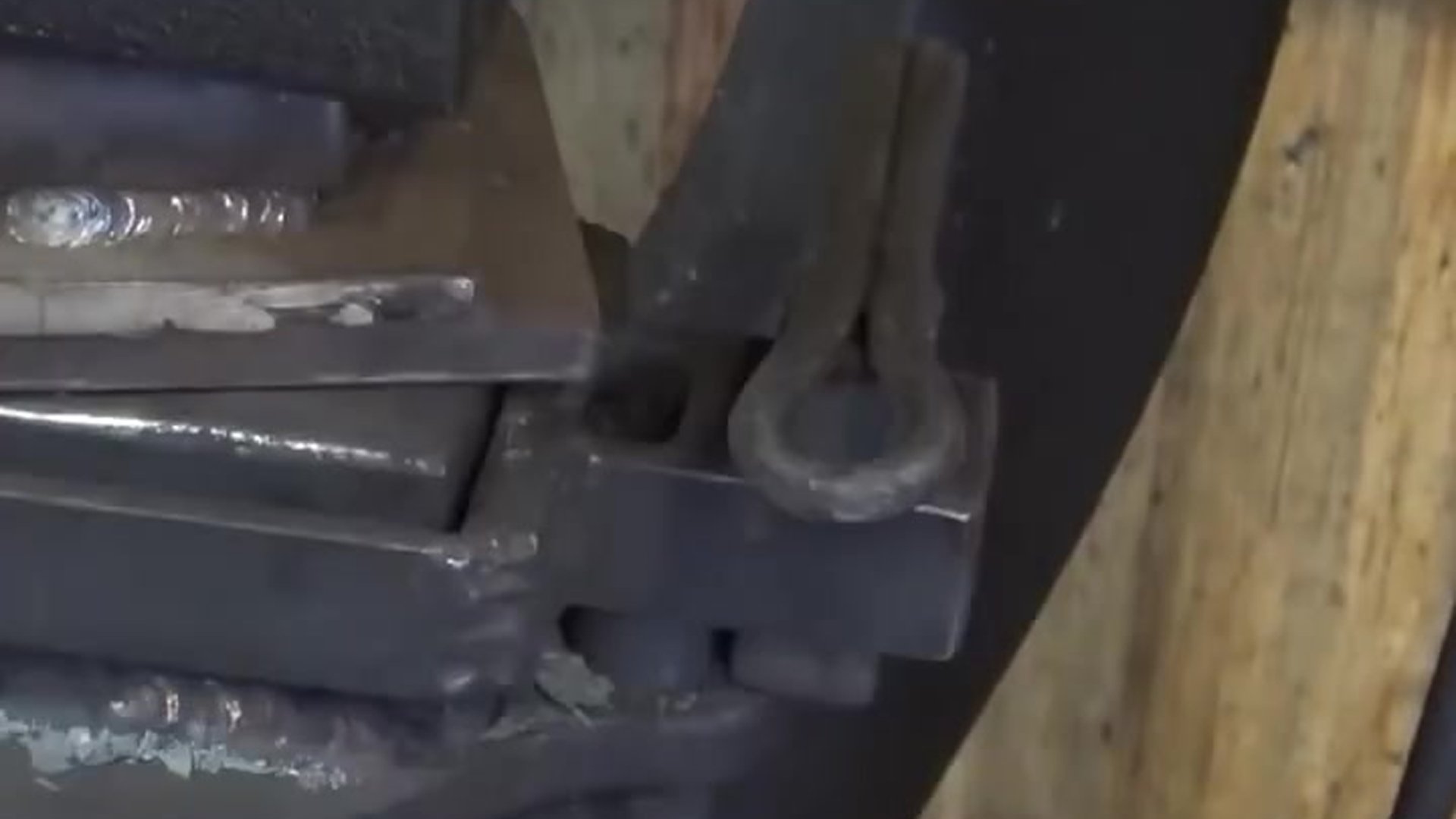 Do not do this when blacksmithing