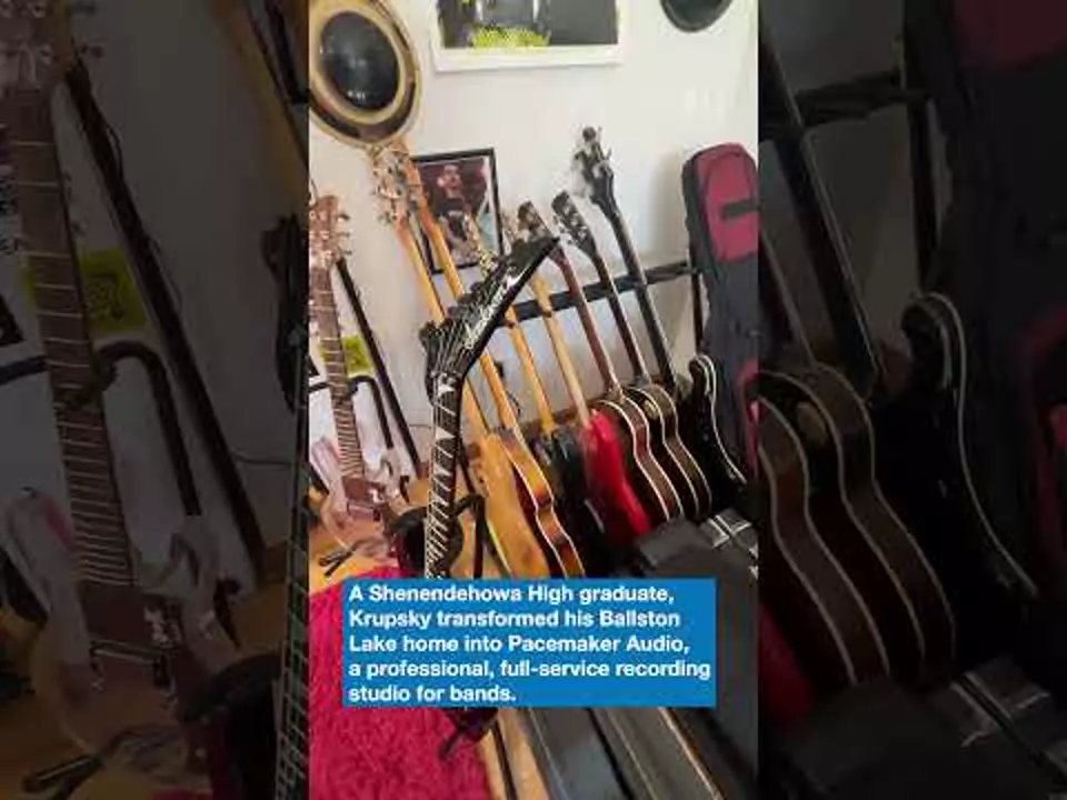 Ballston Lake home transformed into pro recording studio