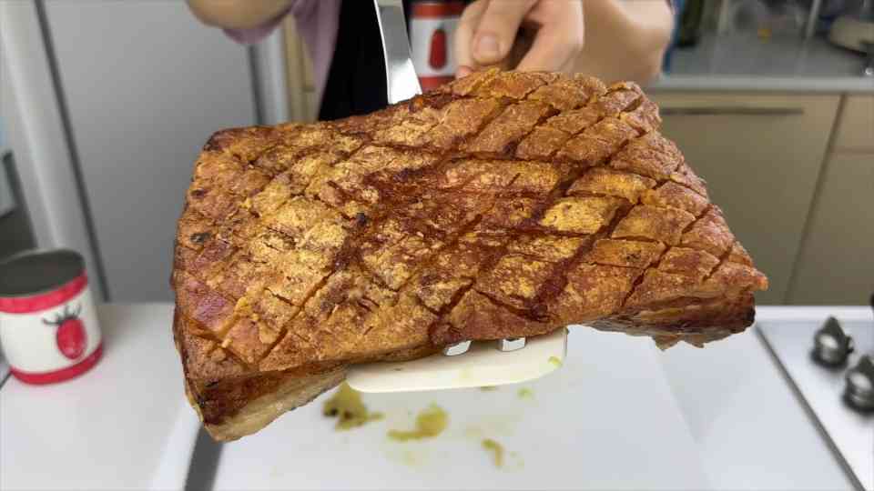 Easy crispy pork belly inspired by Gordon Ramsay