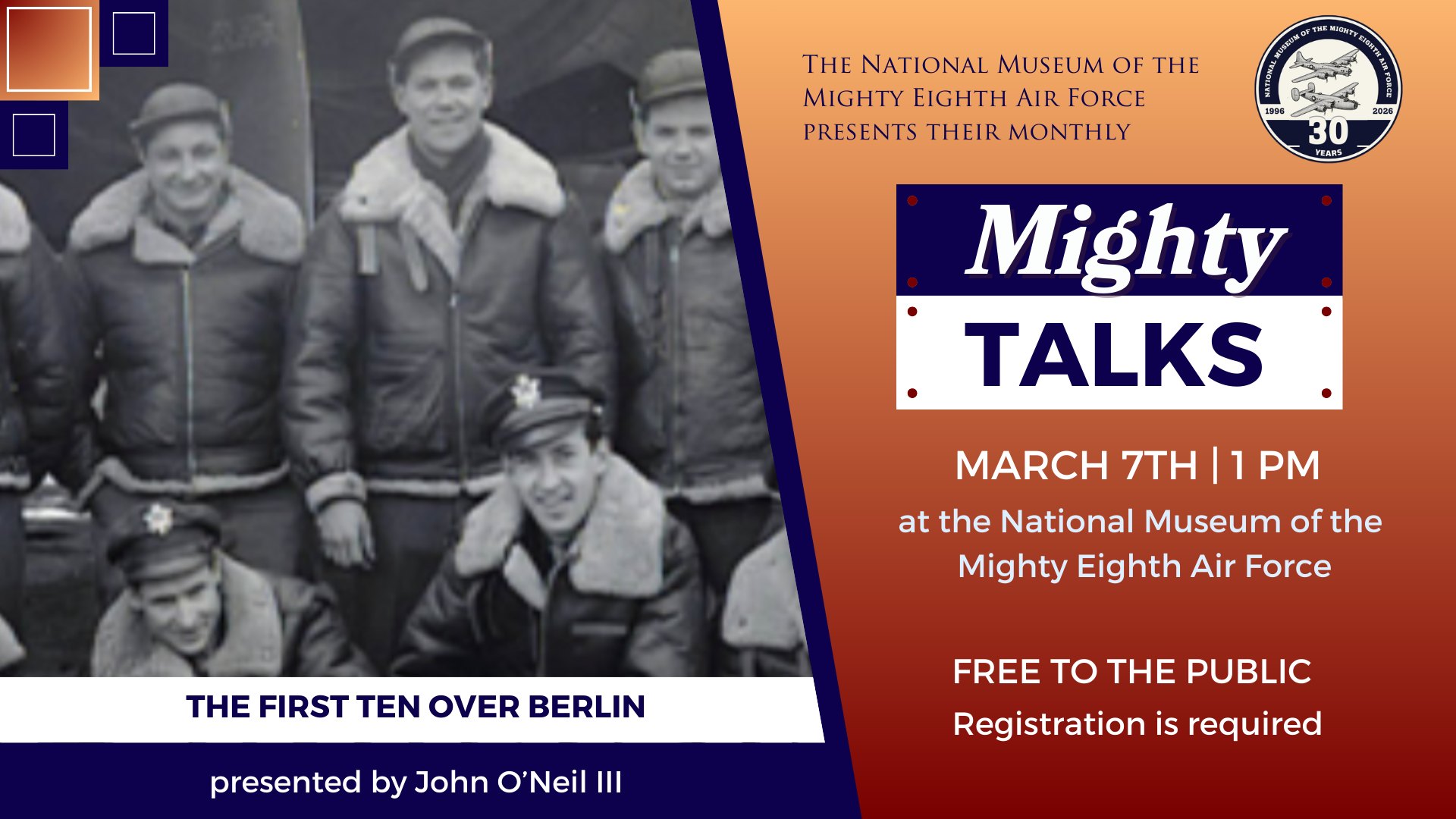 National Museum of the Mighty Eighth Air Force to host Mighty Talks on ...
