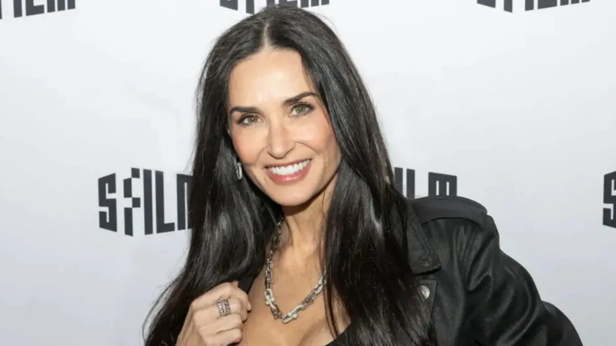 What happened to her?: Demi Moore fires back at critics after her jaw ...