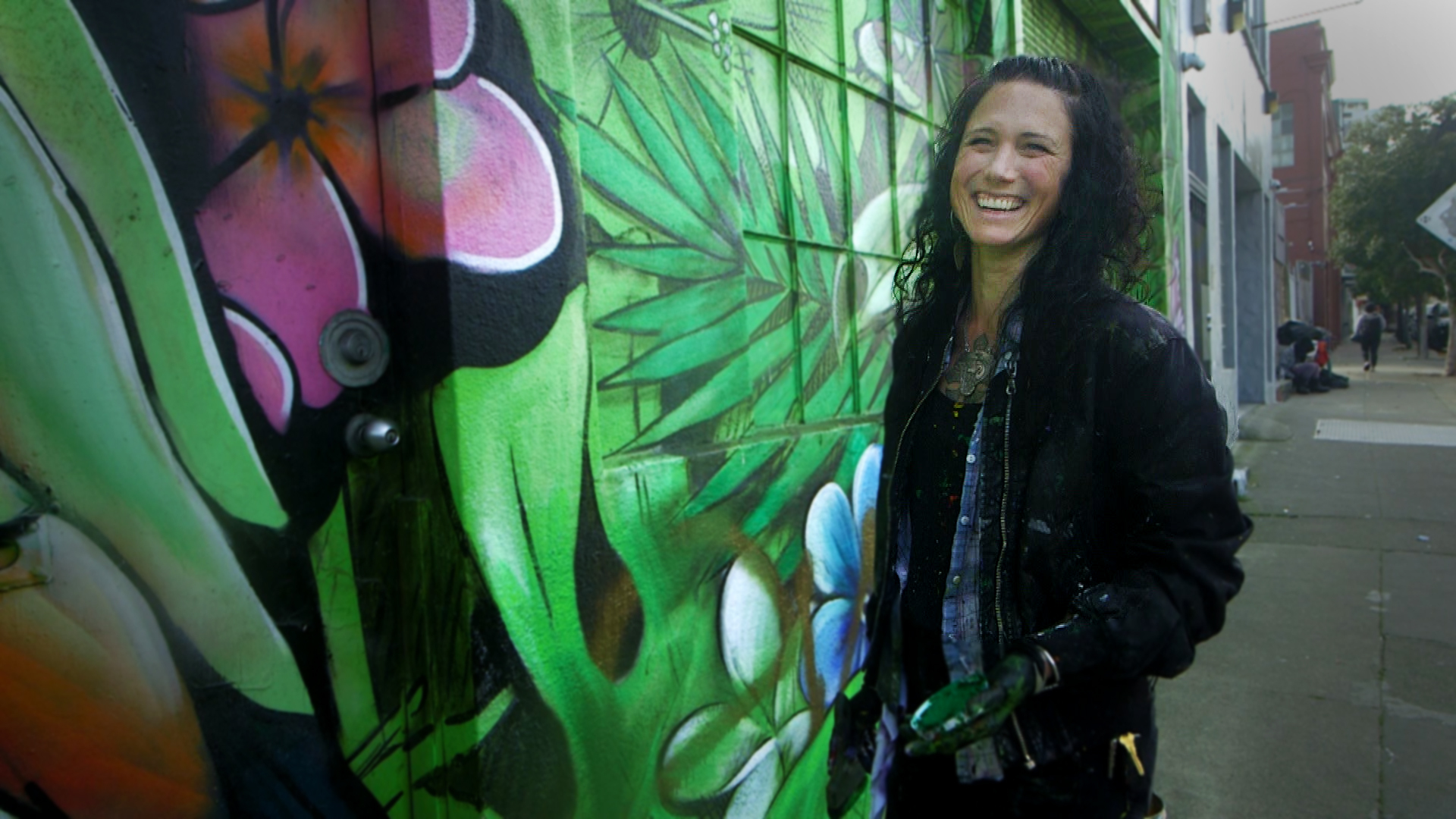 The Bay Area artist bringing nature to barren walls