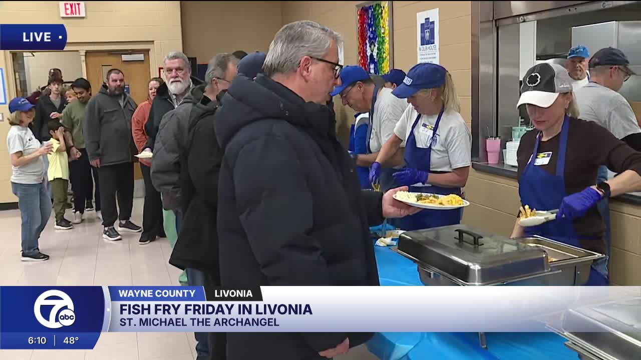 Fish fry Friday: Dave Rexroth at St. Michael the Archangel