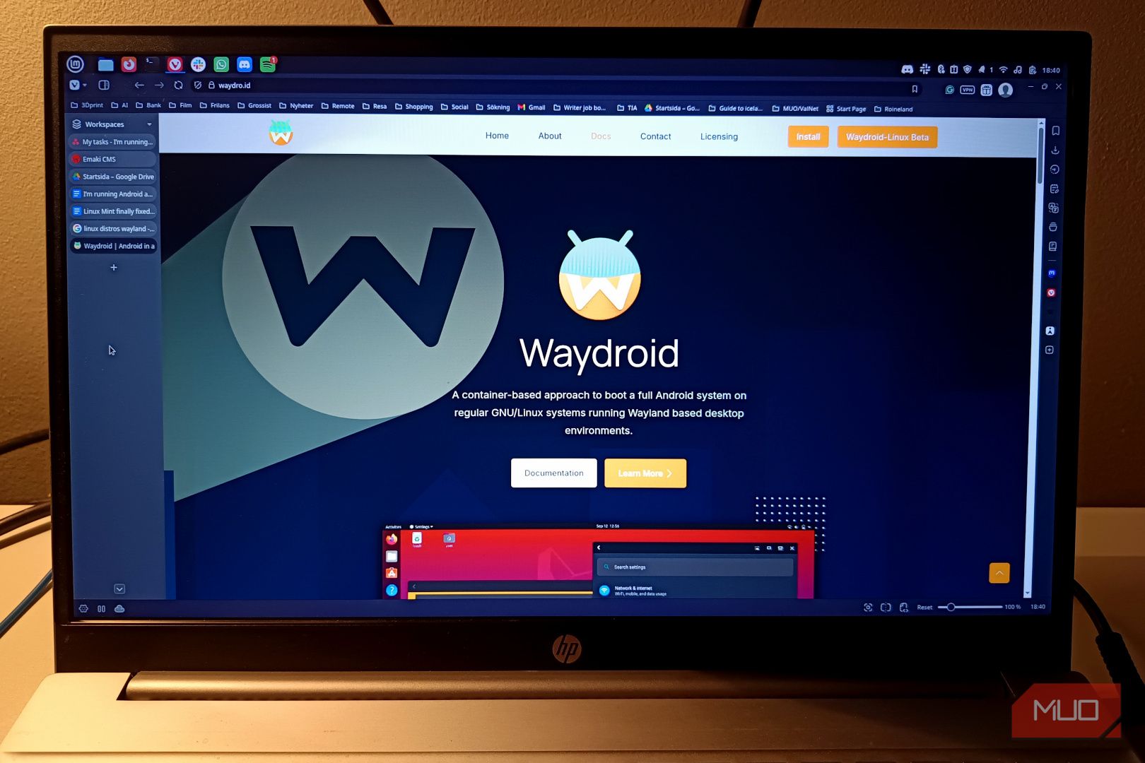 I’m running Android apps on my Linux desktop and it’s surprisingly smooth