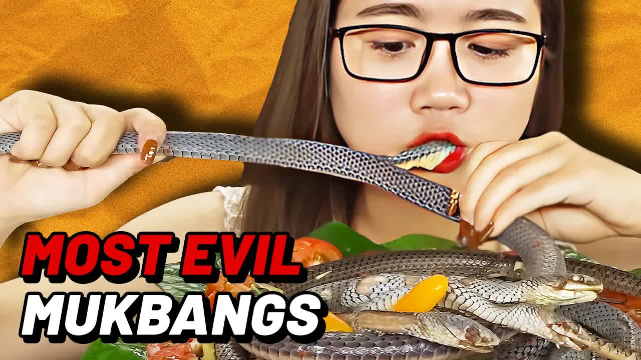 Disgusting mukbangs you won't believe