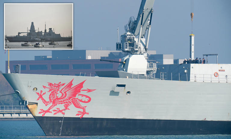 HMS Dragon's Cyprus mission is being delayed because dockyard only ...
