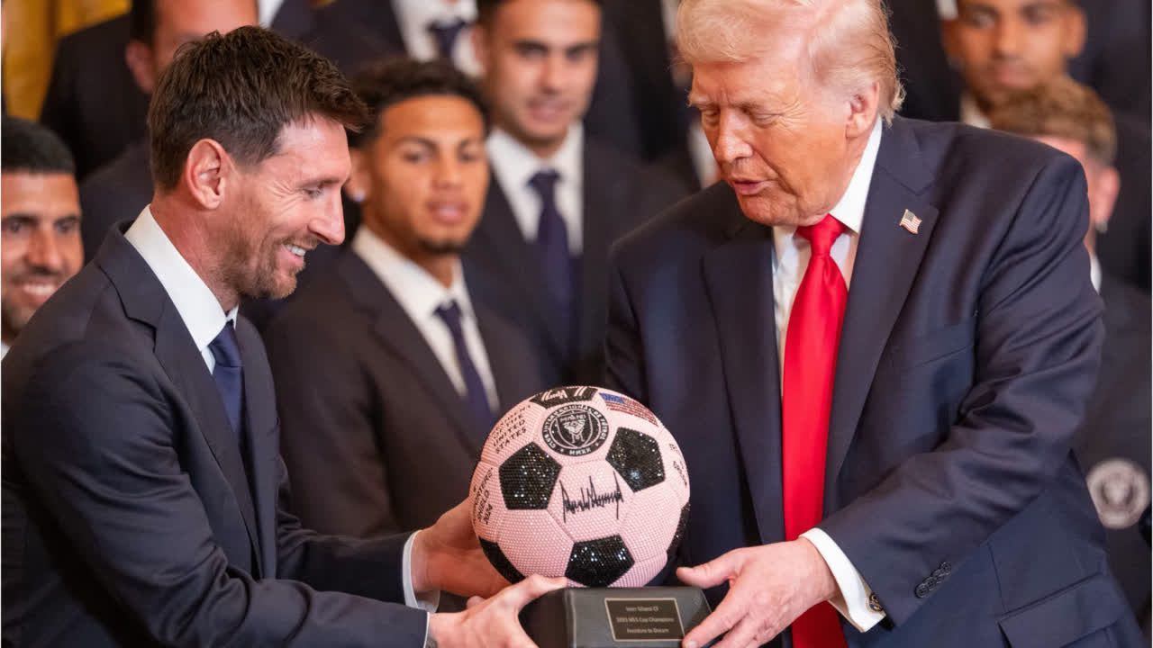 Lionel Messi trifft Donald Trump! US-Präsident spricht von Ronaldo