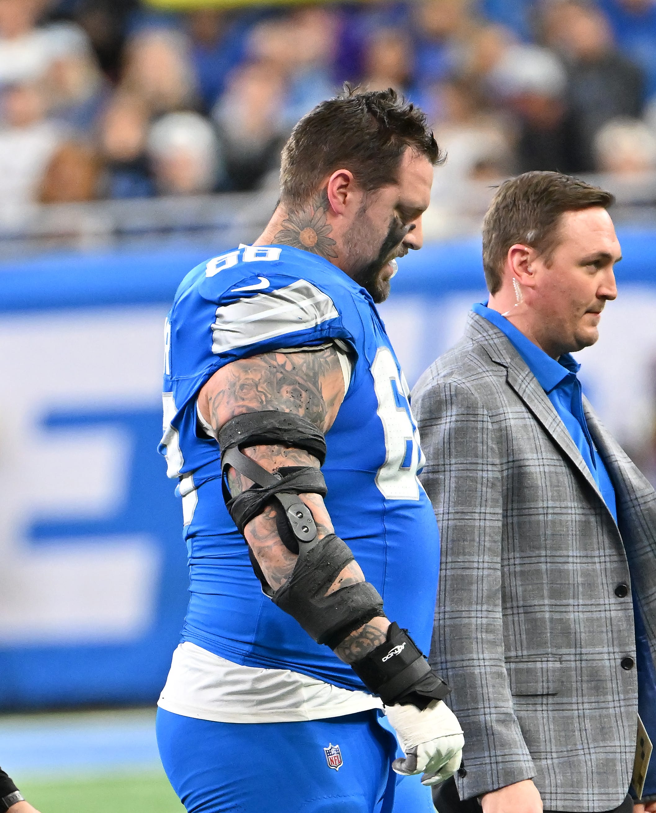 Lions tackle, Taylor Decker, requests release from team
