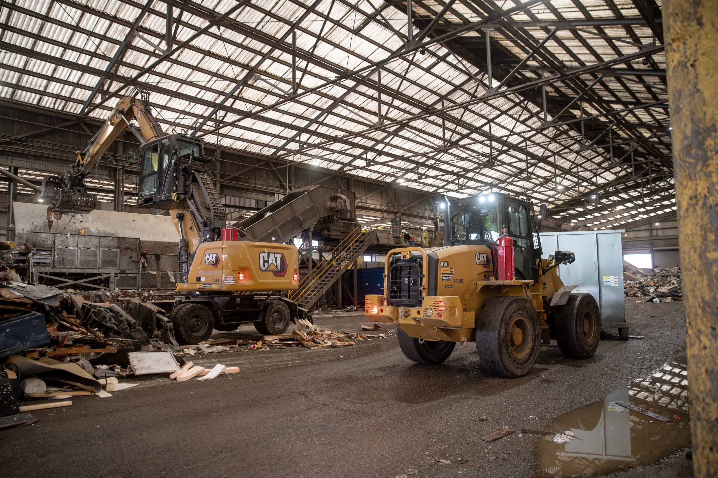 A recycling company improperly dumped 17 tons of plastic in a landfill ...