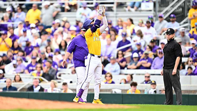 Schedule update: LSU baseball vs. Sacramento State start time in Friday ...