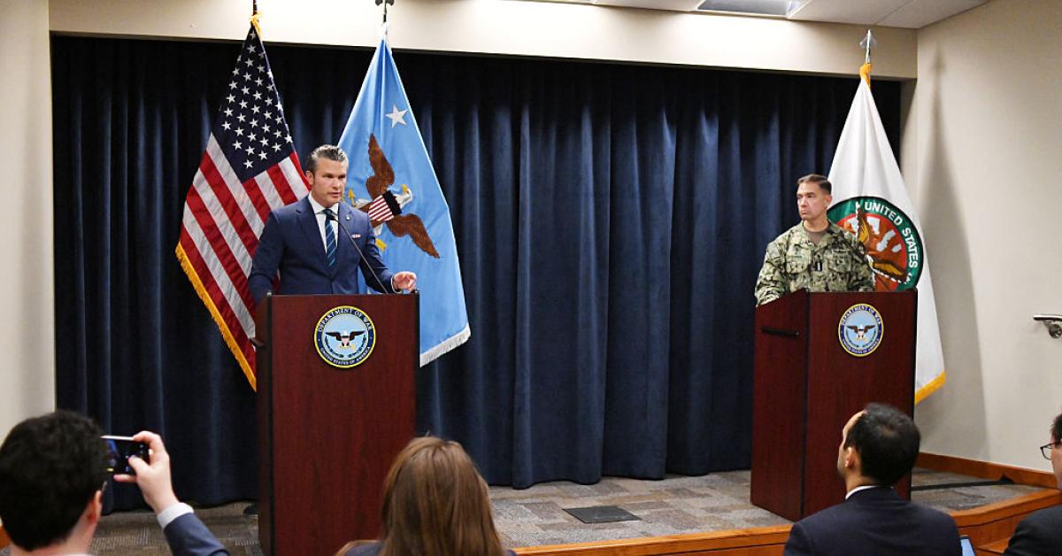 Secretary of War Hegseth and CENTCOM Commander Cooper provide update on ...