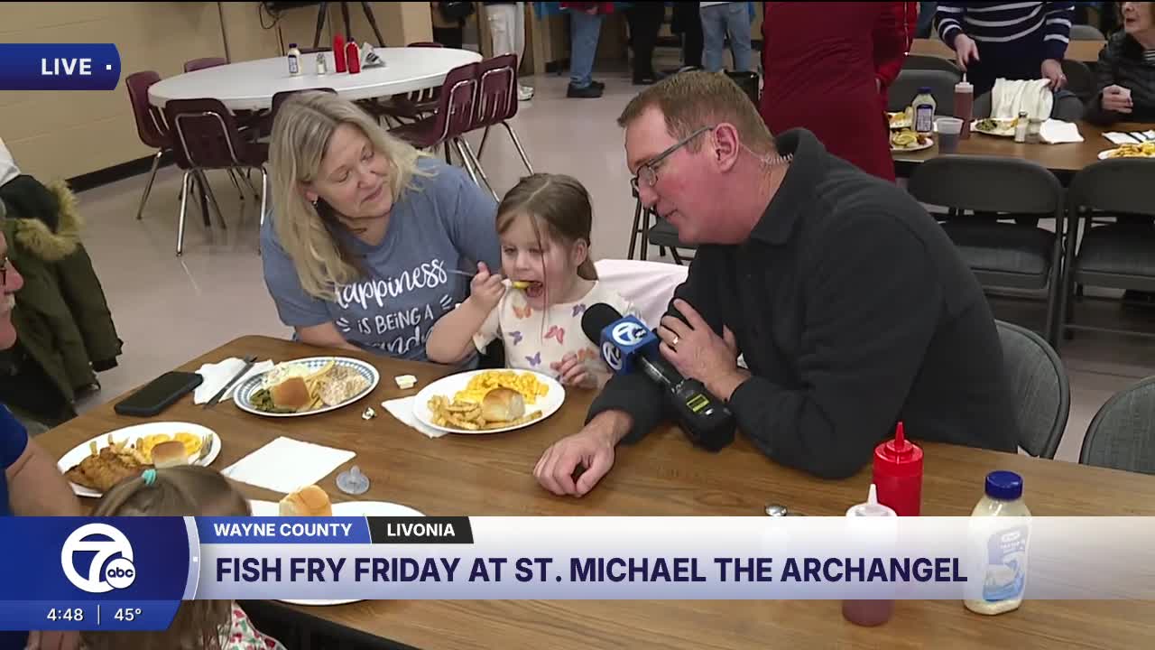 Fish fry Friday: Dave Rexroth at St. Michael the Archangel