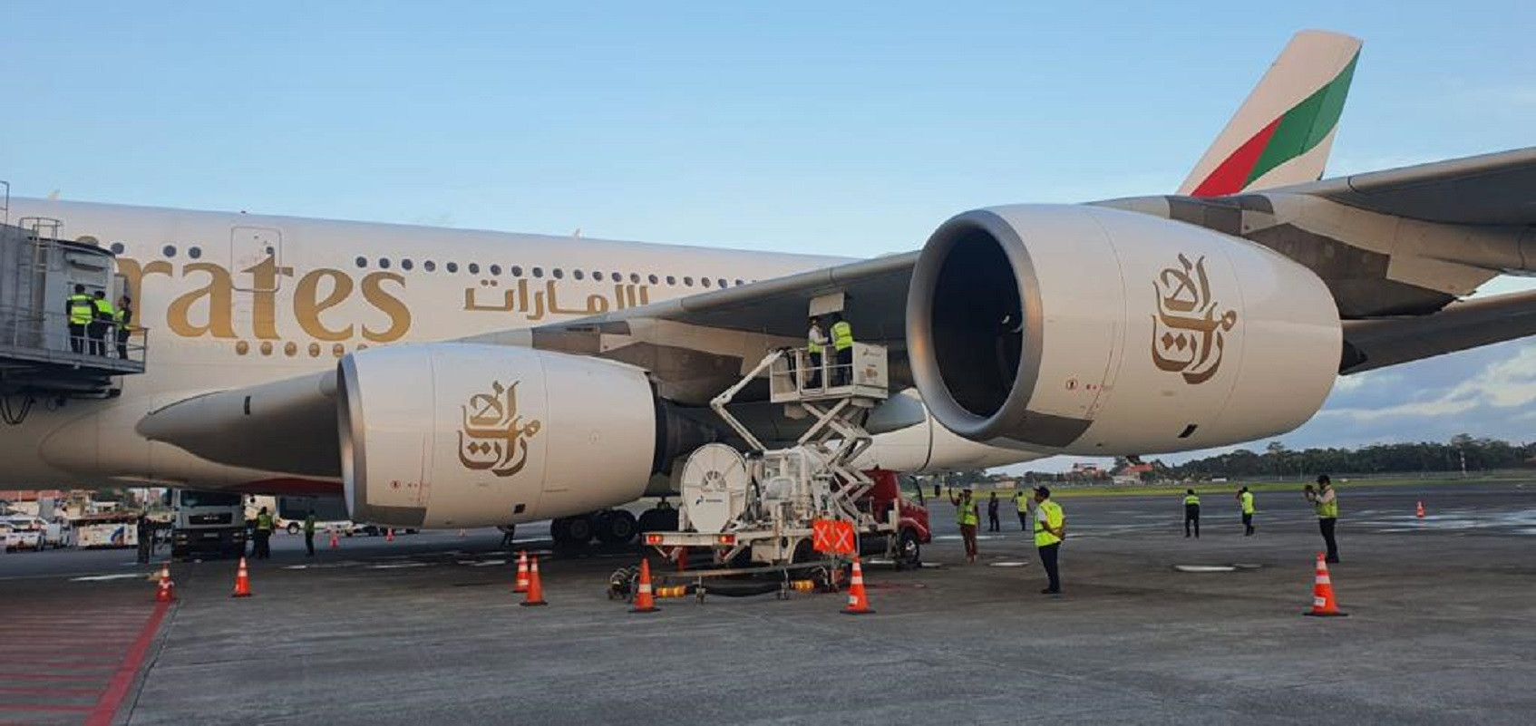 Bandara Bali kembali melayani Dubai, Emirates A380 mengawali terbang