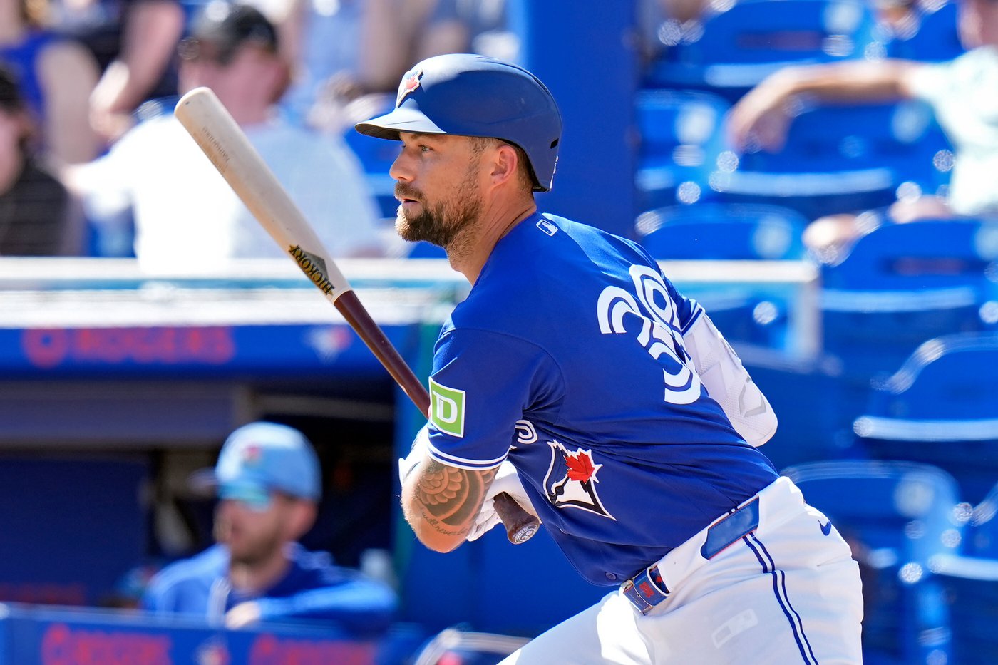 Lukes hits grand slam as Jays beat Pirates in spring training action