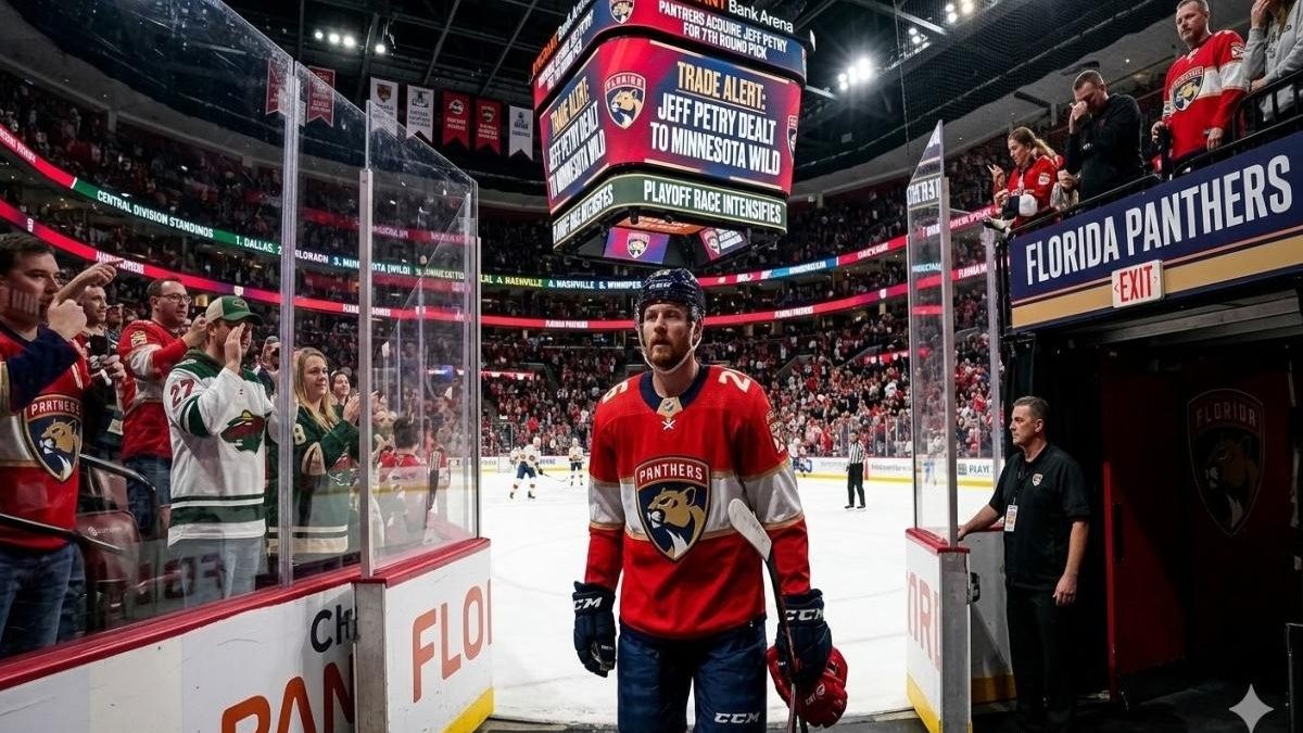 Veteran defenseman Jeff Petry dealt as playoff race intensifies