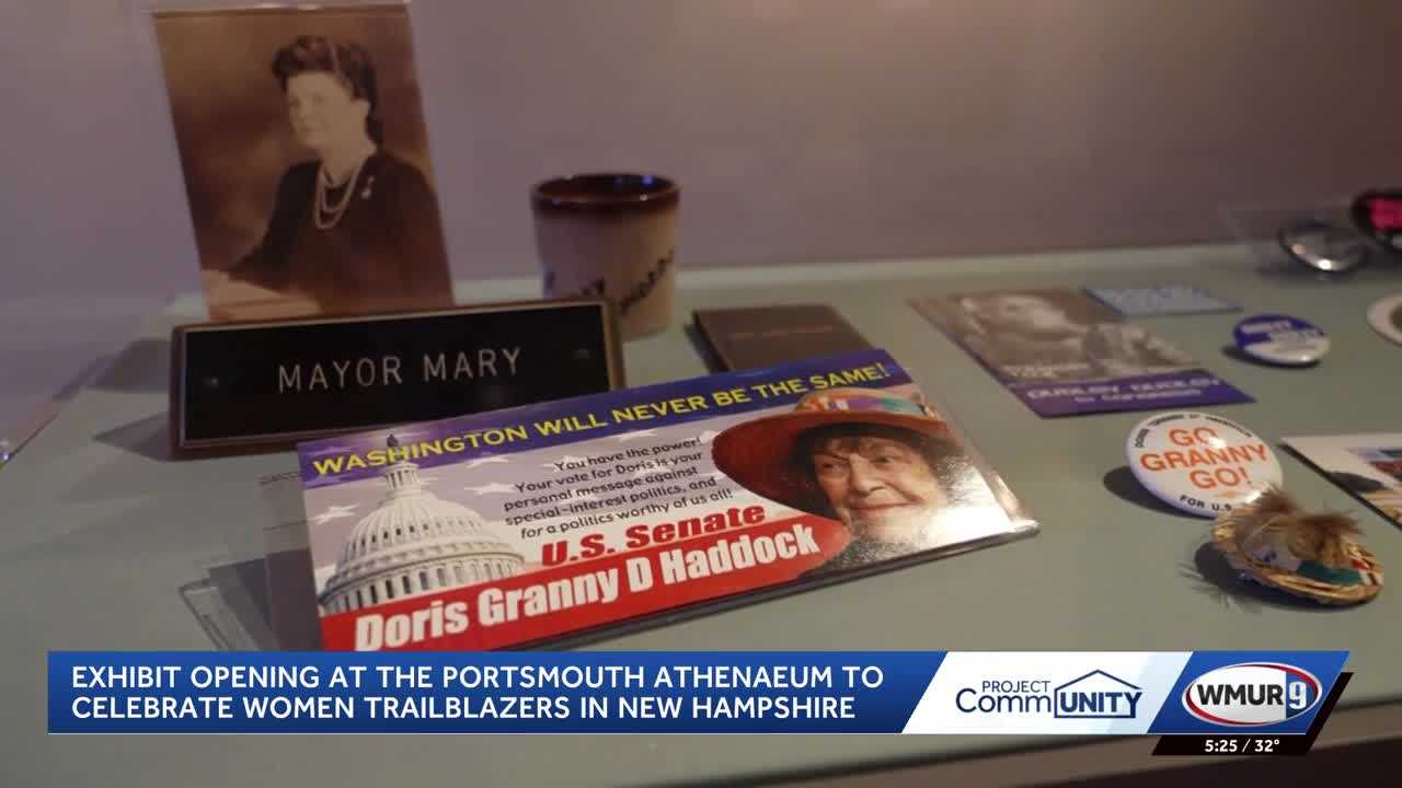 Portsmouth exhibit celebrates women trailblazers in New Hampshire