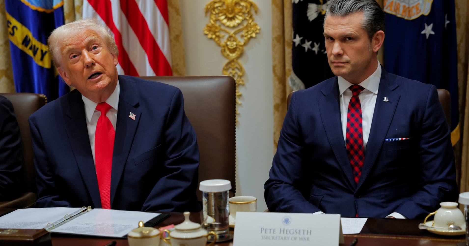 Trump says defense CEOs agree to quadruple production of 'Exquisite ...