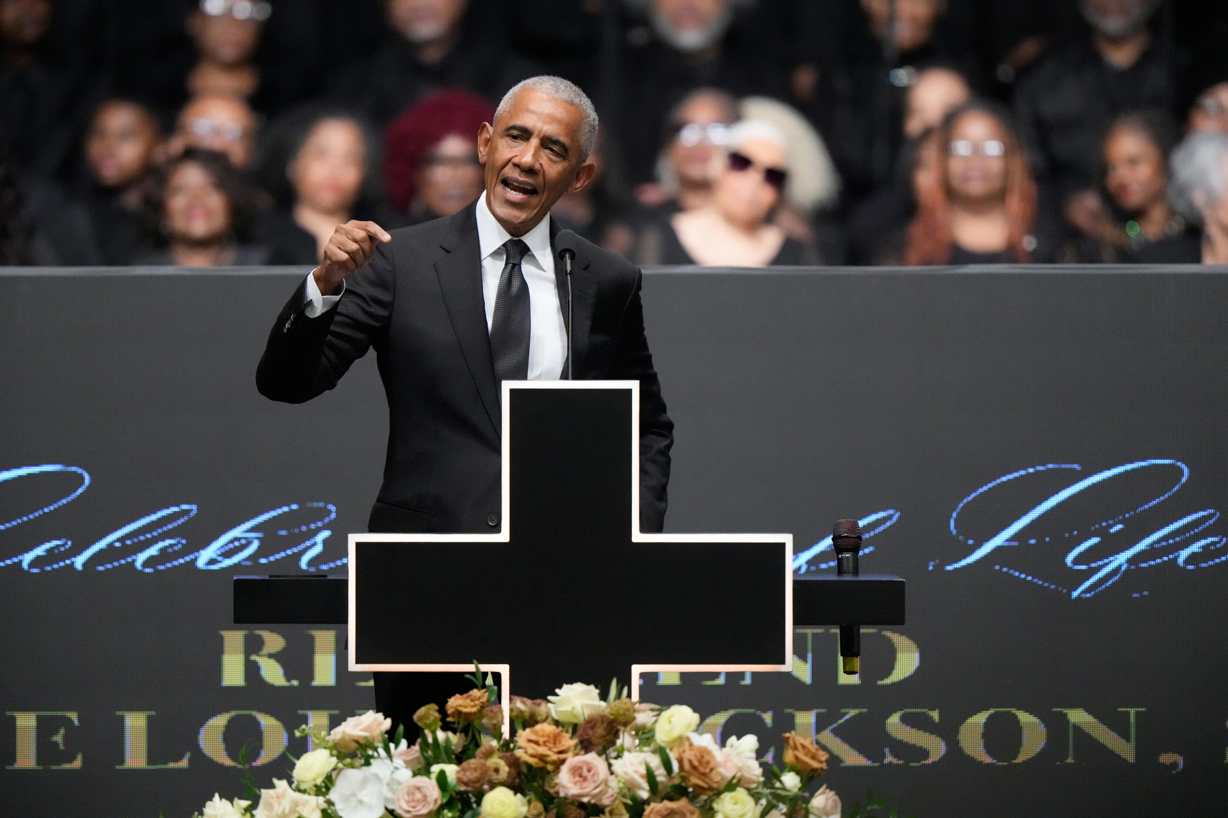 Former Democratic presidents remember the late Rev. Jesse Jackson ...