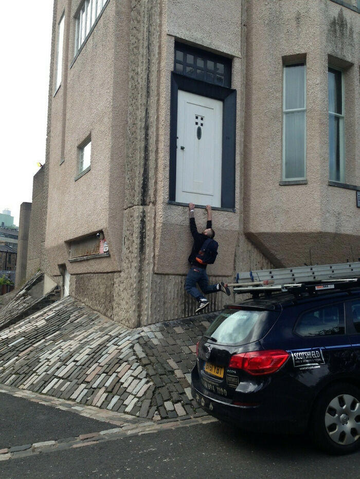 42 hilarious architectural fails featuring doors that go nowhere
