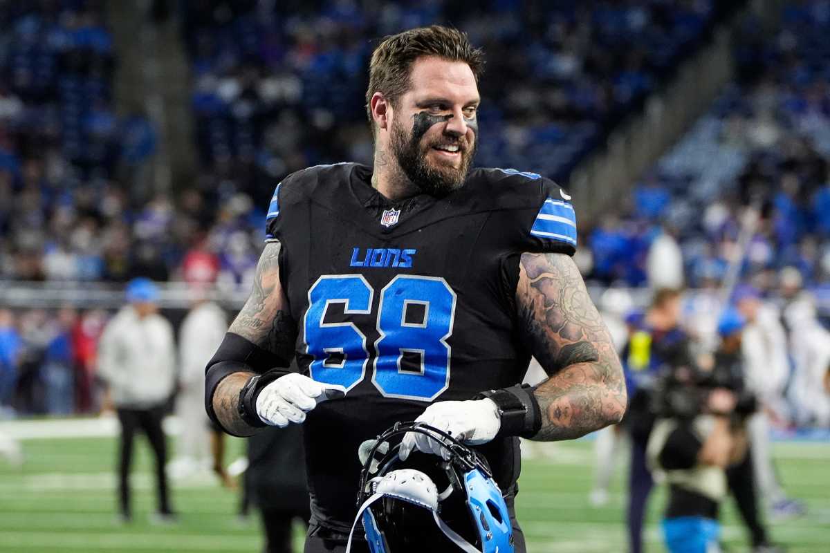 Lions OT Taylor Decker announces career decision after 10 NFL seasons