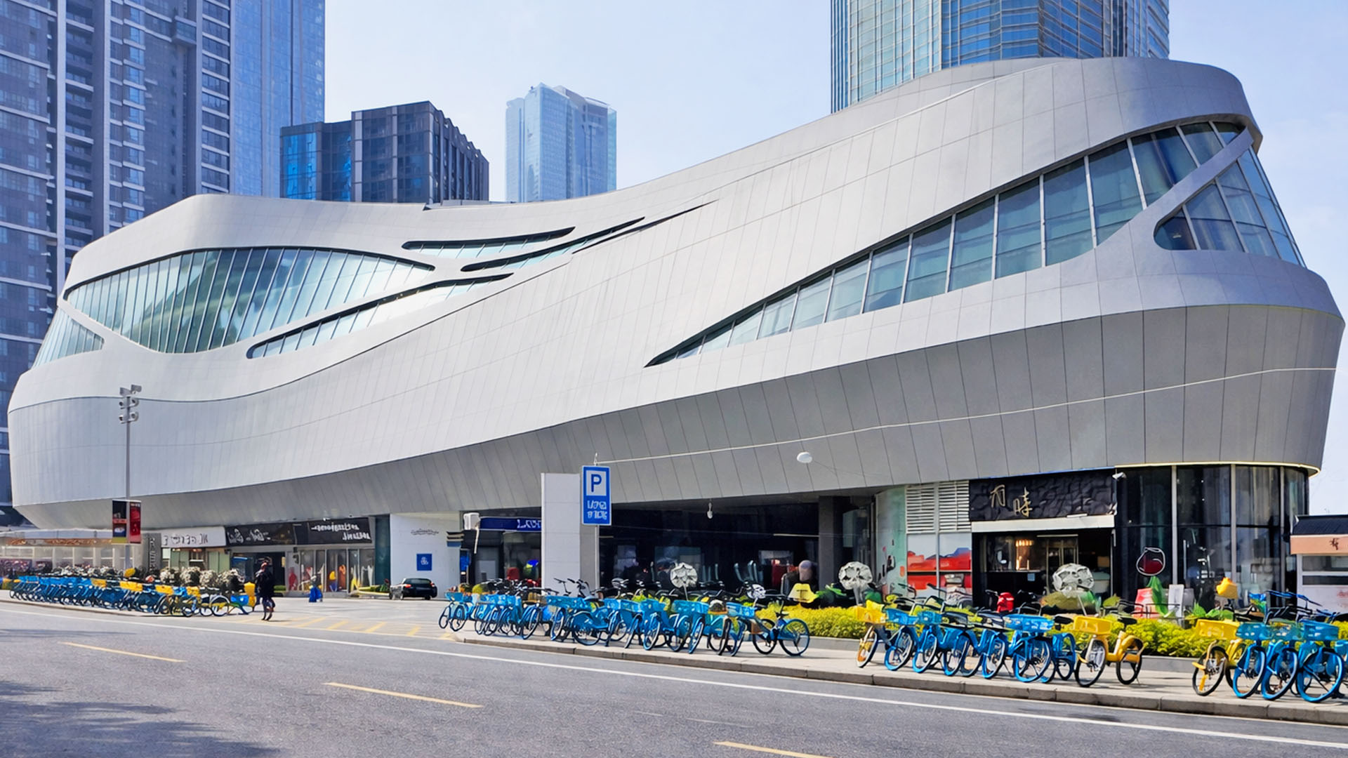 Creative design changes city buildings in China