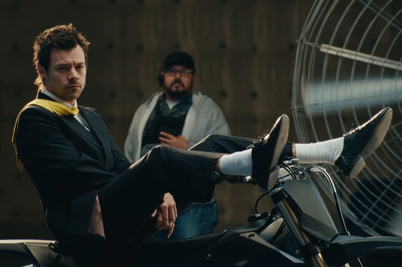 Harry Styles channels his inner action star in 'American Girls' music video