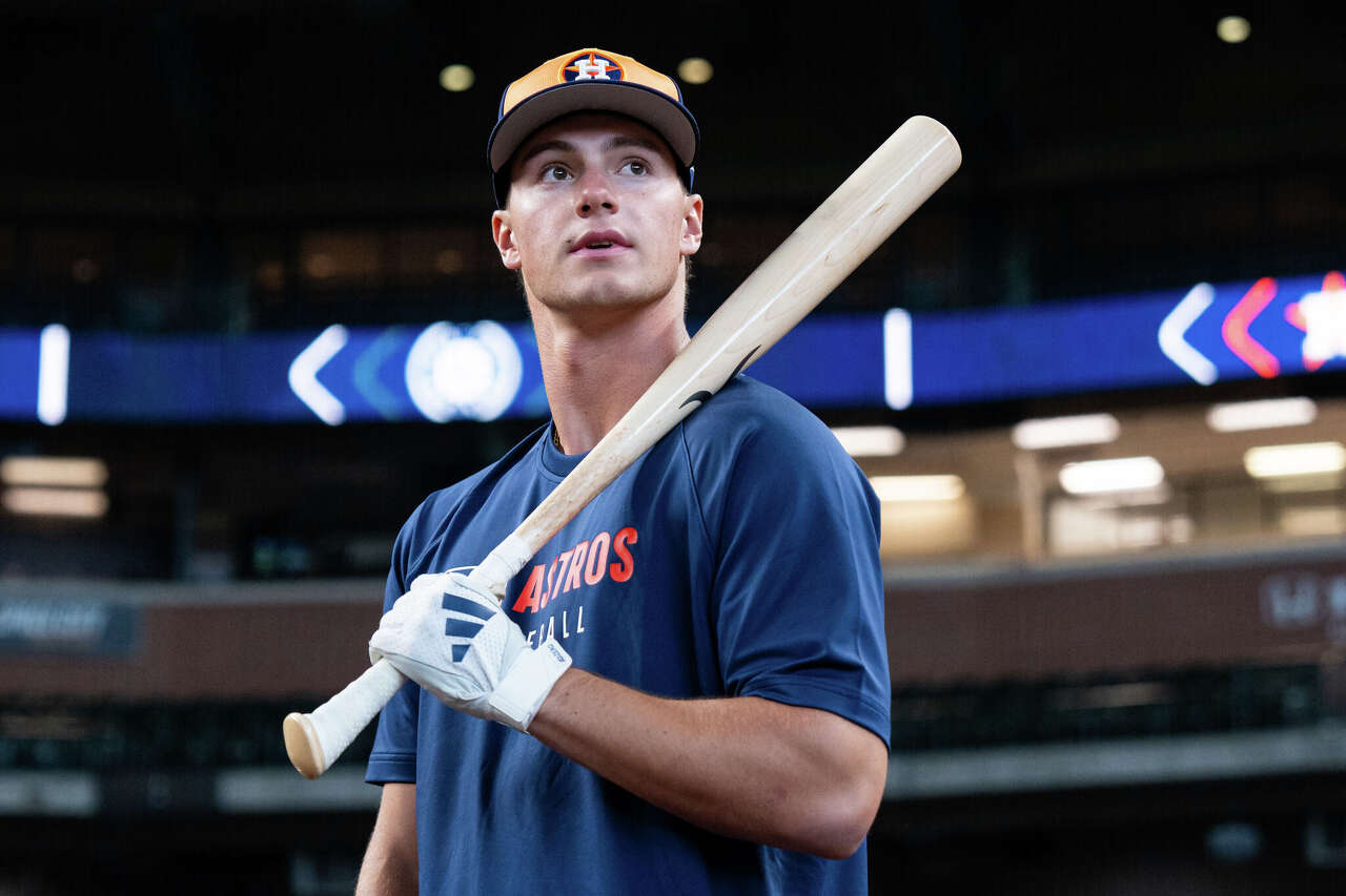 Astros' top two prospects from 2025 will be on display in spring ...