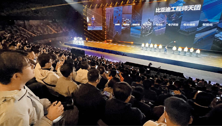 BYD unveils 9-minute EV charging breakthrough in Shenzhen