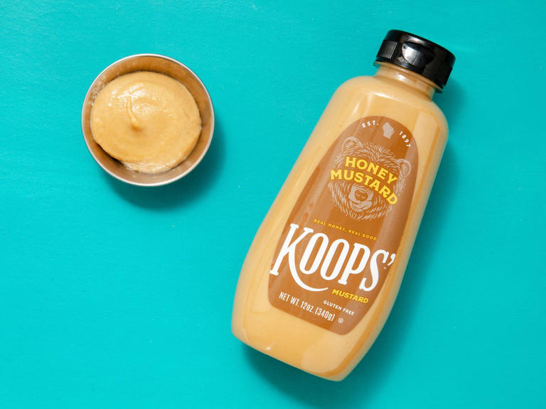 I tried 5 honey mustards, and the winner was so good I ate it straight ...