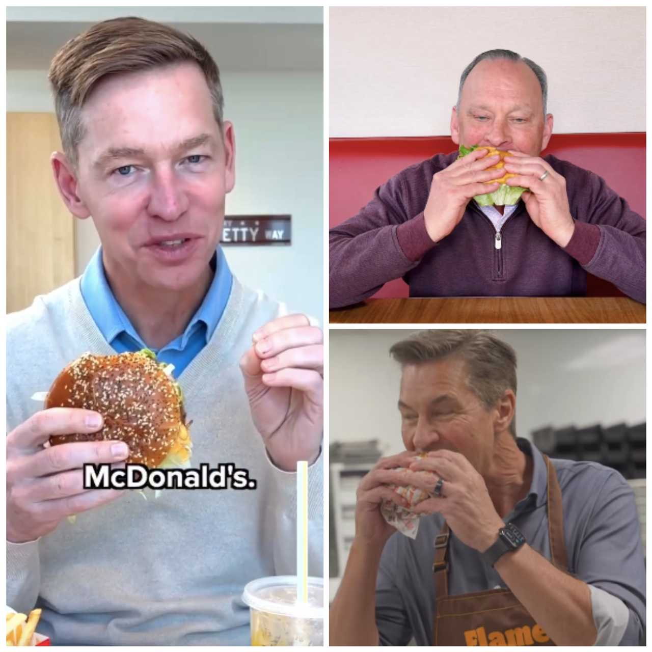 McDonald’s CEO mocked online after awkward Big Arch Burger tasting ...