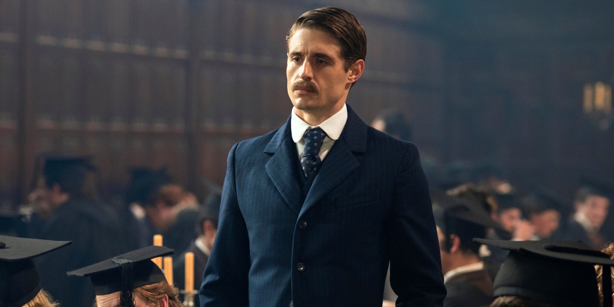'Young Sherlock’s Max Irons teases a Mycroft Holmes that “works from ...