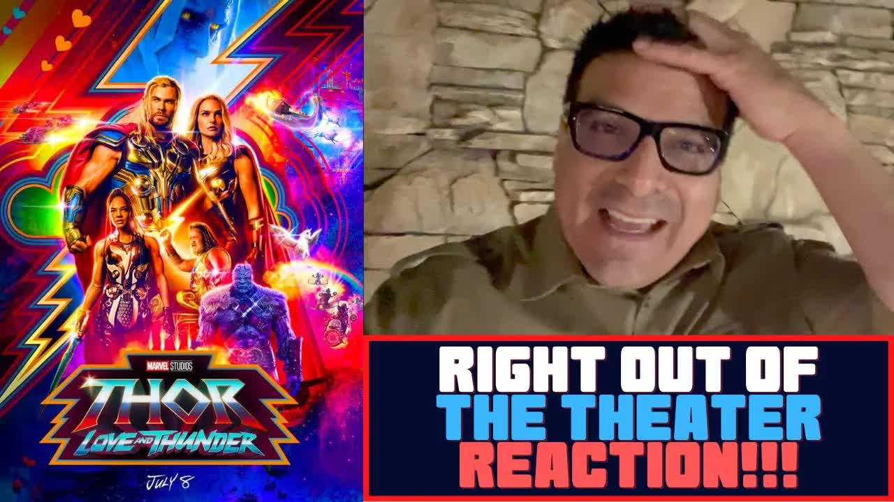 Thor Love and Thunder - out of the theater reaction | Marvel Studios