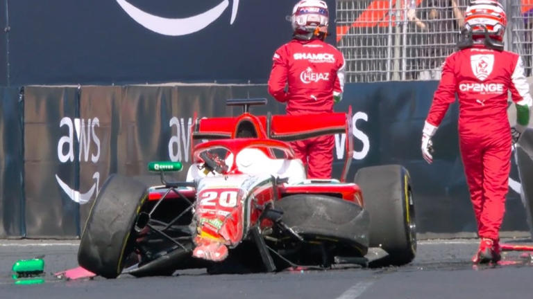 F1 Australian Grand Prix: Big crashes at Albert Park, FIA backflips on ...