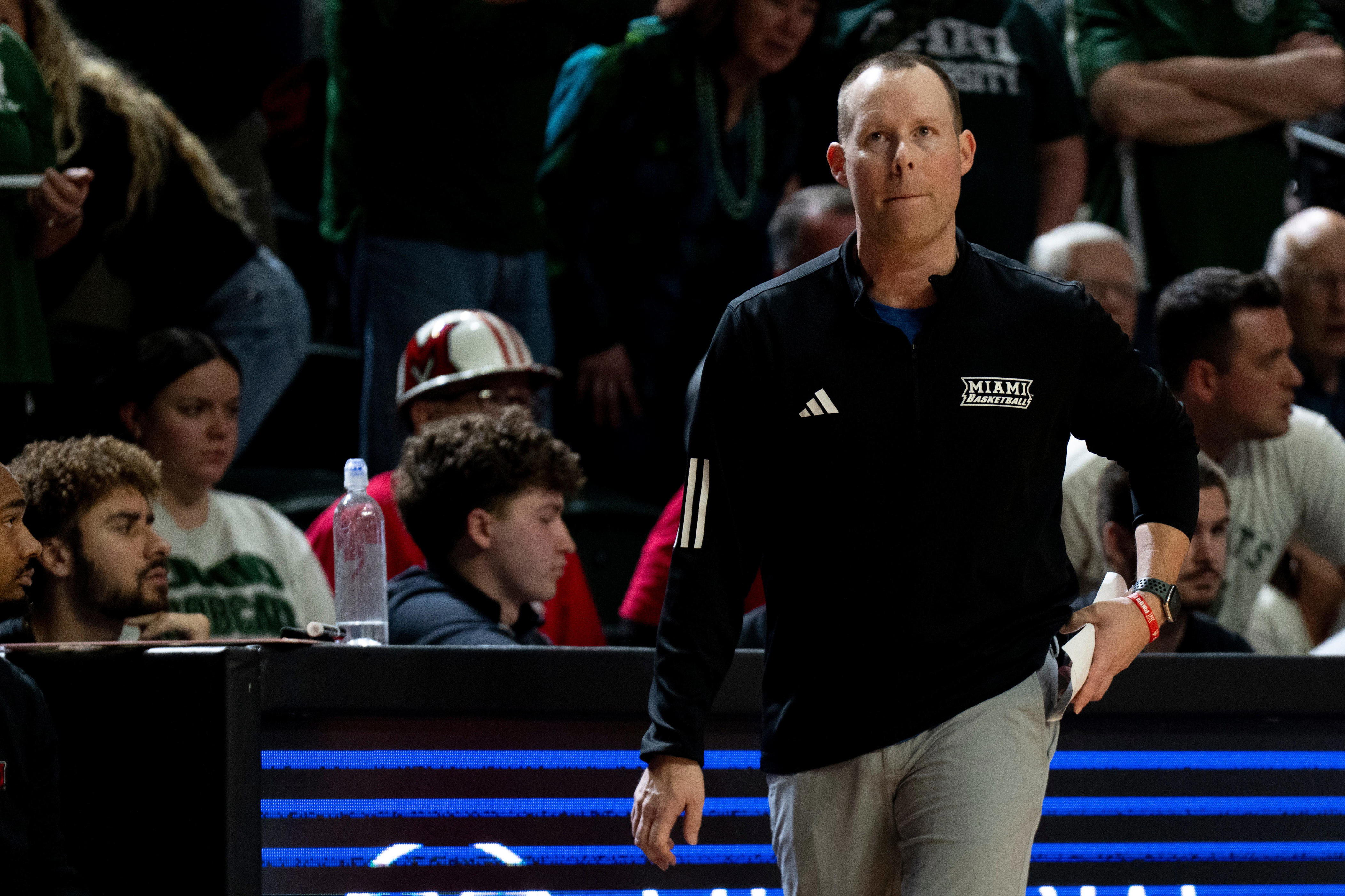 Miami RedHawks' Travis Steele still wearing Selection Sunday Speedo