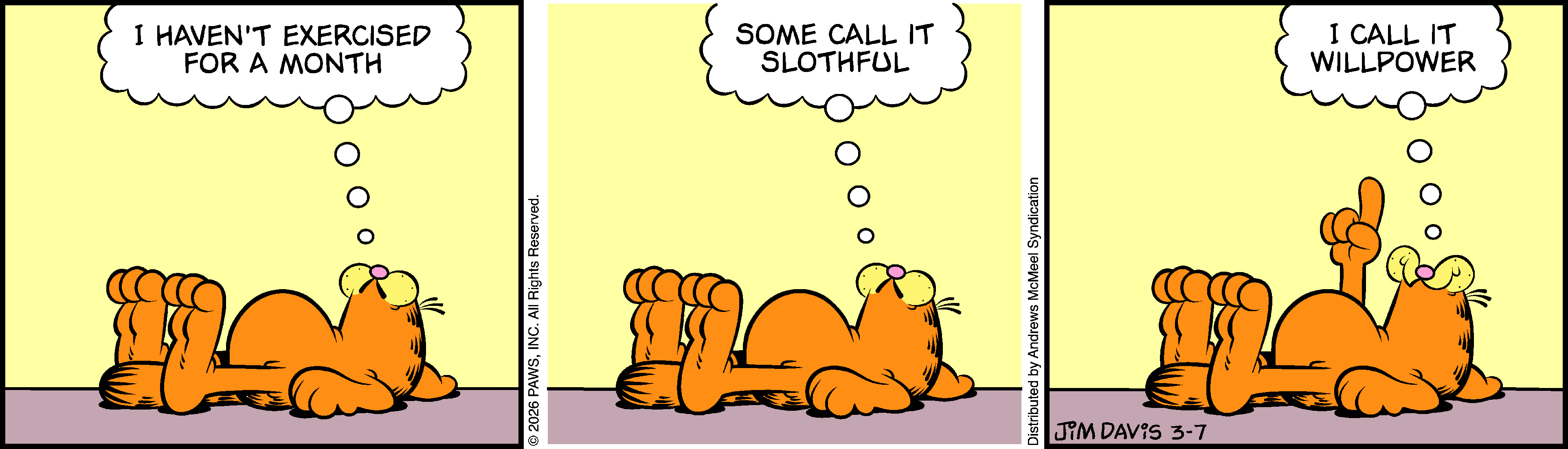 Garfield by Jim Davis