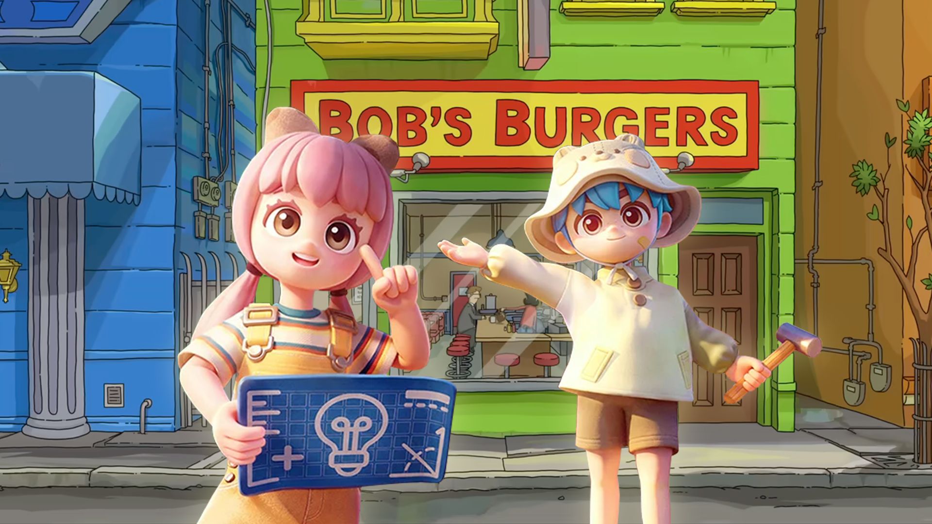 Heartopia player recreates Bob's Burgers in the game