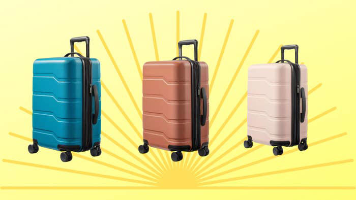 My affordable Target suitcase looks like a pricier internet-famous brand