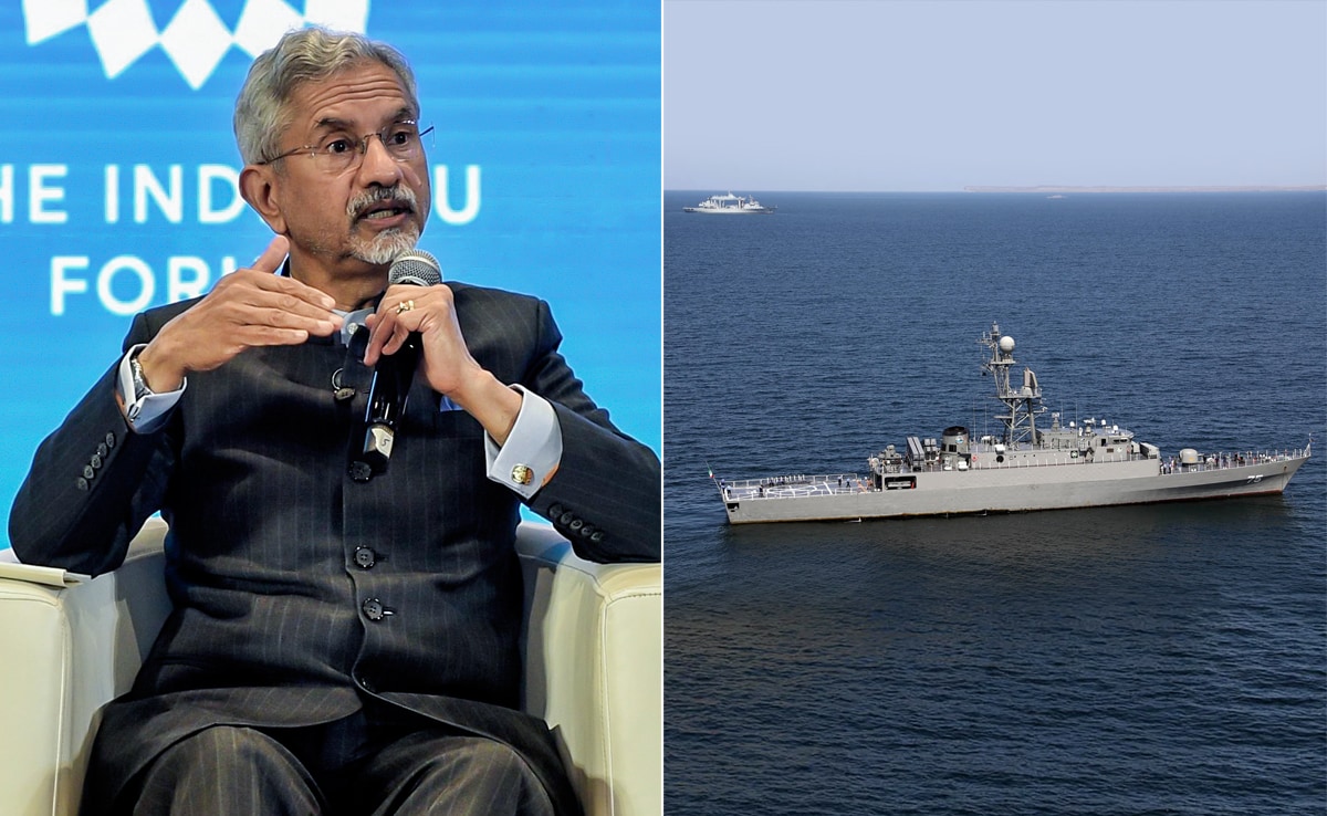 After Iranian ship sunk by US, S Jaishankar explains "reality of Indian ...