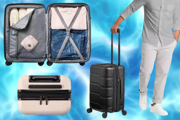 My affordable Target suitcase looks like a pricier internet-famous brand