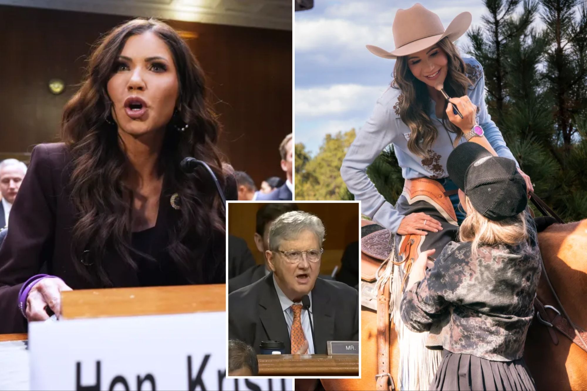 Sen. John Kennedy reveals why Kristi Noem was 'dead as fried chicken ...