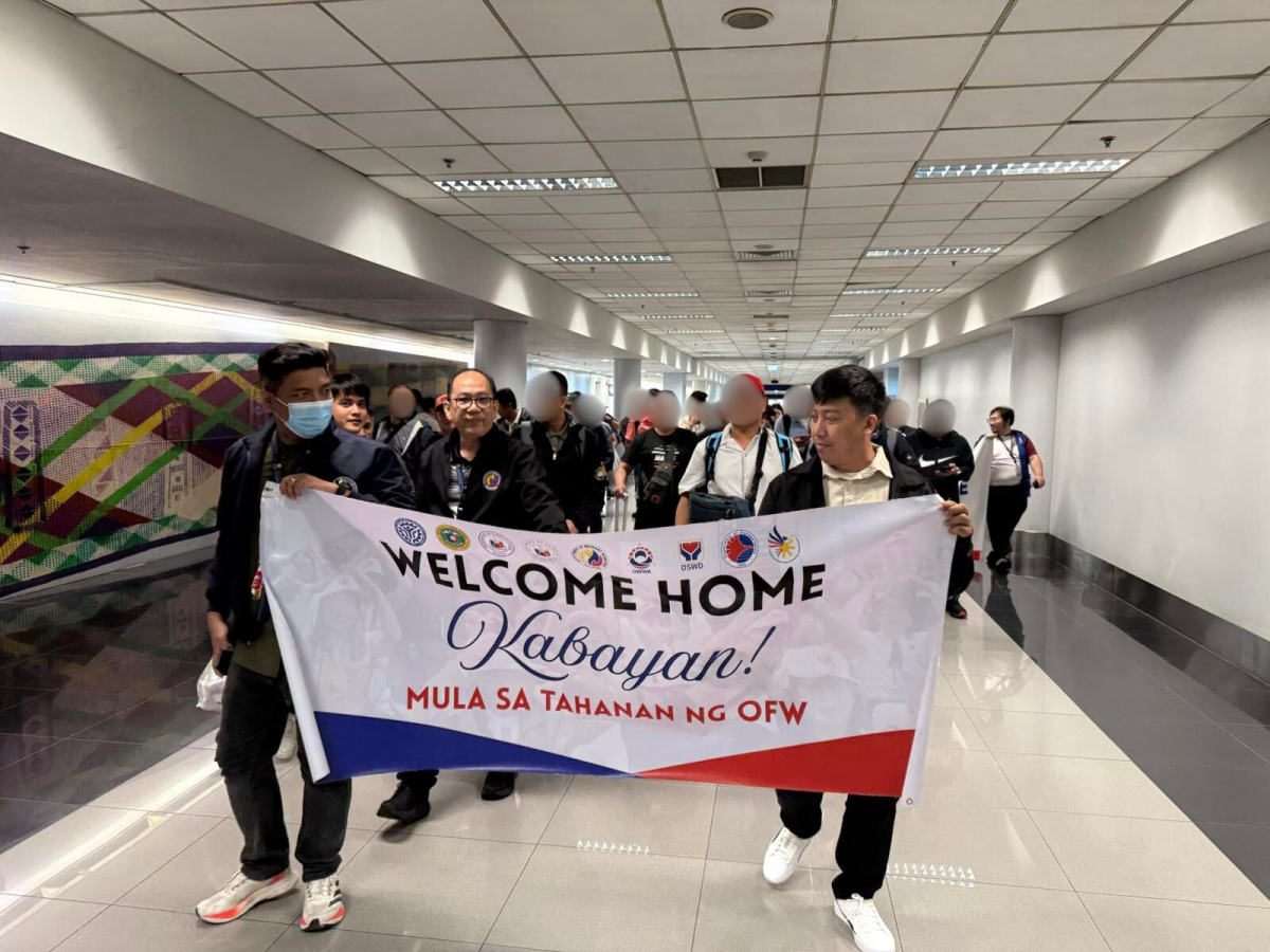 More Filipinos return home from Middle East