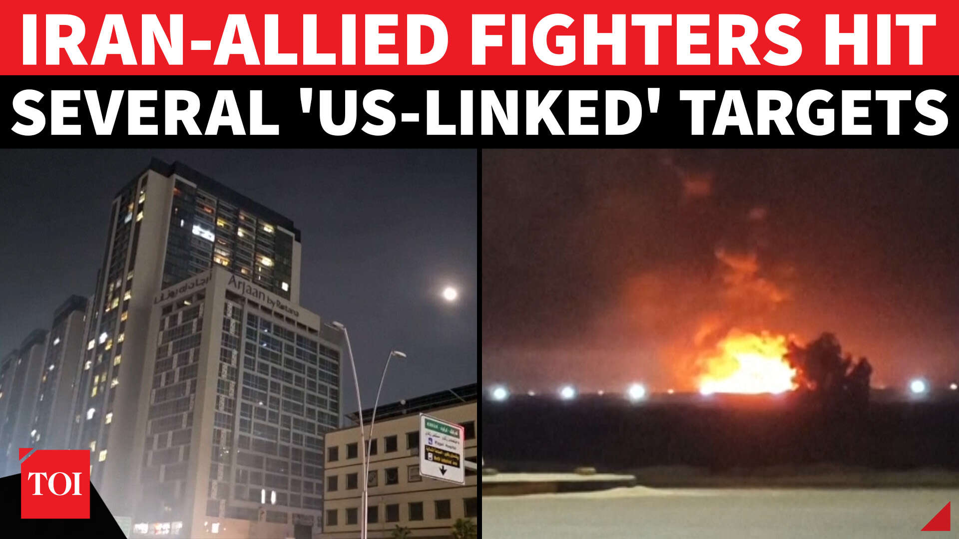 Drone targets hotel in Erbil & Basra oil field hours after US warning ...