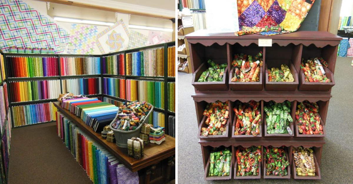 This Indiana two-story fabric mecca is a 30,000-square-foot paradise