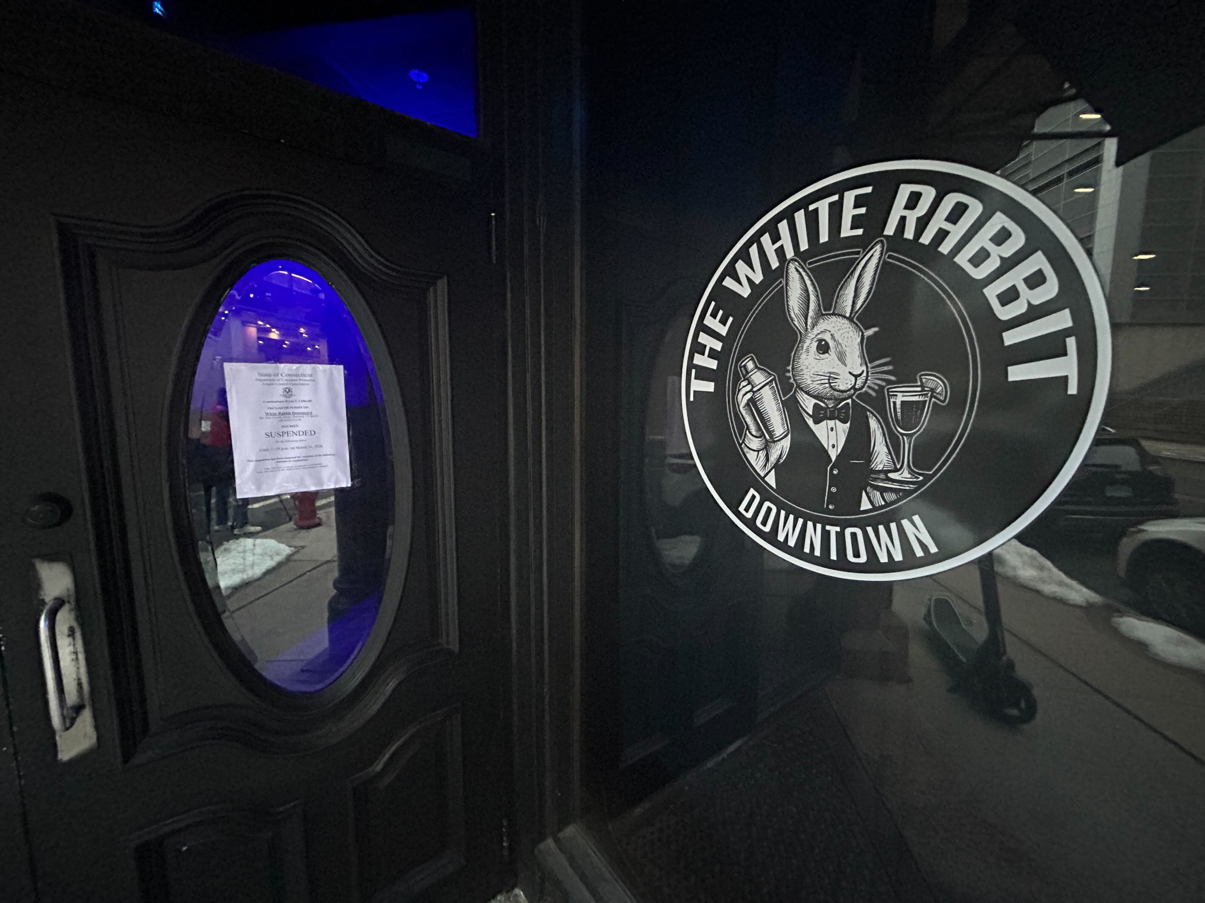 Hartford bar The White Rabbit Downtown has liquor permit suspended ...